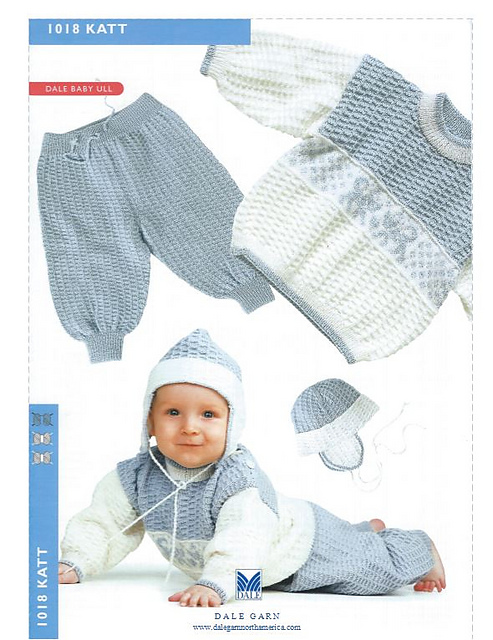 Ravelry: 1018 Katt Baby Set pattern by Dale Design