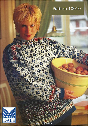 Ravelry: 10010 Pullover pattern by Dale Design