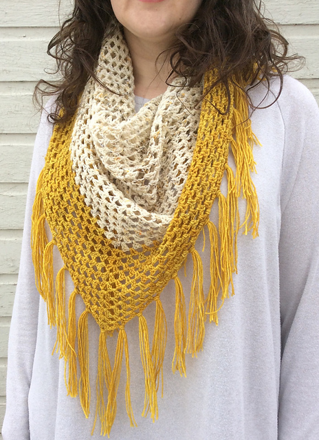 Ravelry: Mondays at the Library Shawl pattern by Molly Klein Design