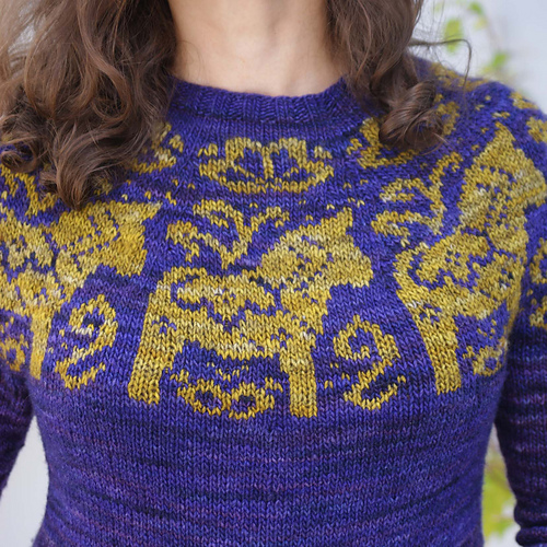 Ravelry: Folk Art Lover pattern by Dani Gherardi