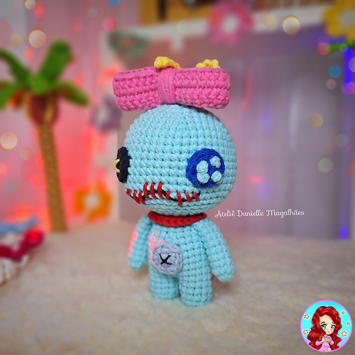 Ravelry: Scrump from Lilo and Stitch pattern by Danielle Magalhães