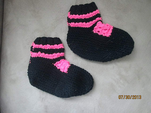 Ravelry: Mimi Booties pattern by Mimi Fitzgerald