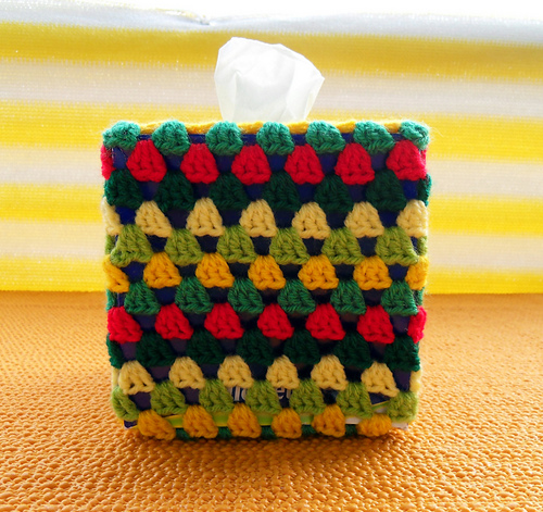 Ravelry: Granny's Tissue Box Cover pattern by Daniela Herbertz