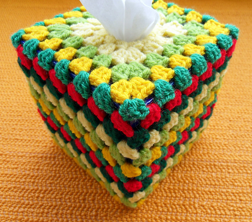 Ravelry: Granny's Tissue Box Cover pattern by Daniela Herbertz