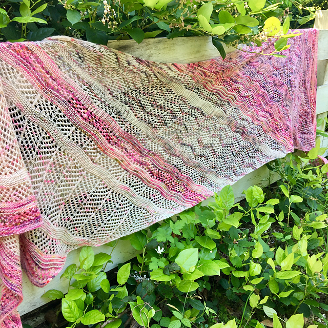 Ravelry: DankFiber's Primrose Bambara Wrap