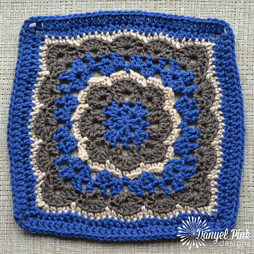 Ravelry: Winter Bloom Afghan Square pattern by Danyel Pink for Oombawka ...