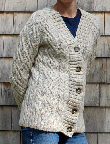 Ravelry: Women’s Aran Cardigan pattern by Isle of Yarn Knitwear