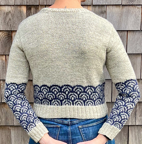 Ravelry: Rolling Waves Cardigan pattern by Isle of Yarn Knitwear