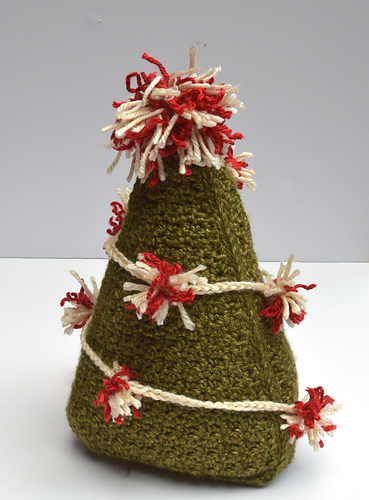 Ravelry: Christmas Tree Peppermint Stripes pattern by Darleen Hopkins