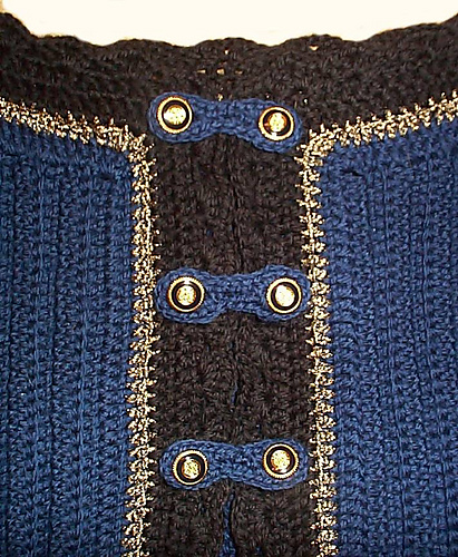 Ravelry: Crocheted Zouave Jacket pattern by DeAnn Upton