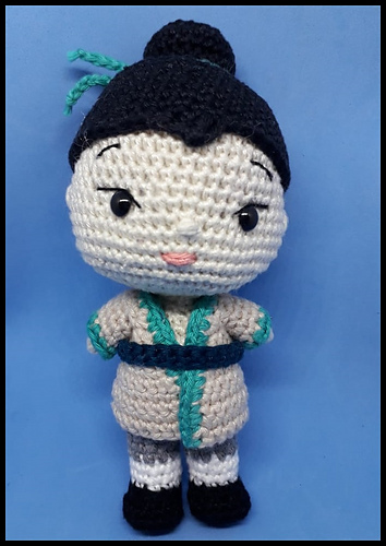 Ravelry: Mulan Amigurumi pattern by Darth Makers