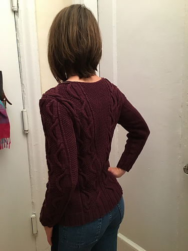 Ravelry: Free Falling Pullover pattern by Linda Marveng
