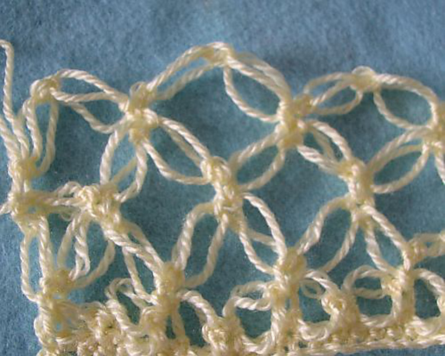 Ravelry: How To Make A Solomon's Knot Stitch pattern by Donna Collinsworth