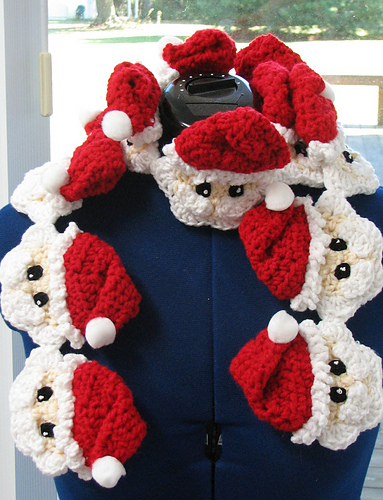 Ravelry: Santa Head Scarf pattern by Donna Collinsworth