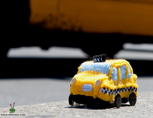 Ravelry: Small Yellow Taxi (New York) pattern by Whodunnknit