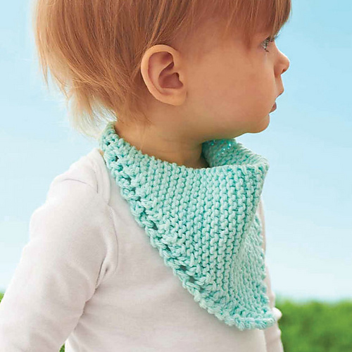 Ravelry: Dribble bib pattern by Yarnspirations Design Studio