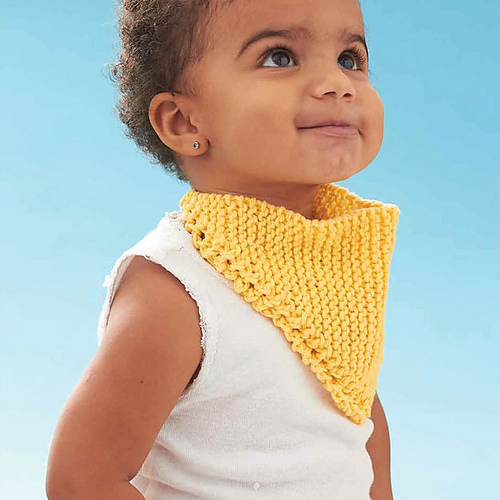 Ravelry: Dribble bib pattern by Yarnspirations Design Studio