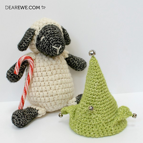 Ravelry: Little Ewe Elf Hat pattern by Dear Ewe Designs