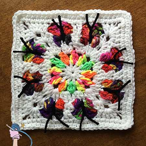 Ravelry: Butterfly Flower Garden Square pattern by Debi Dearest