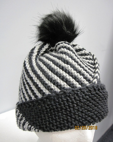 Ravelry: Two Triangle Hat pattern by Deb Gemmell