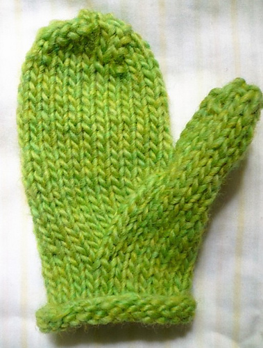 Ravelry: Any Gauge Mittens, Top Down pattern by Deb Gemmell
