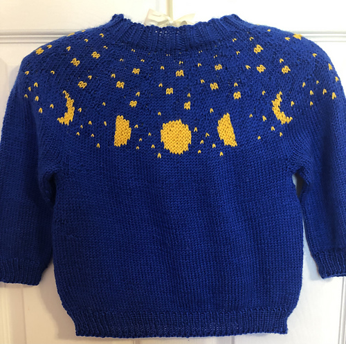 Ravelry: Moon Phases Sweater pattern by Laura Engmann