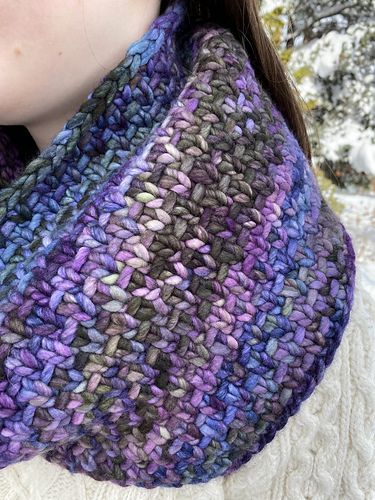 Ravelry: Northern Lights Infinity Scarf & Cowl pattern by Debbie O'Neill