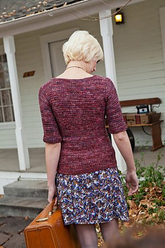 Ravelry: Brindle Pullover pattern by Debbie O'Neill