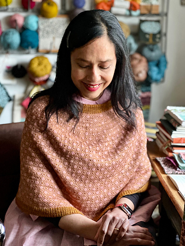 Ravelry: Millefleur Petite Poncho pattern by Dee Hardwicke