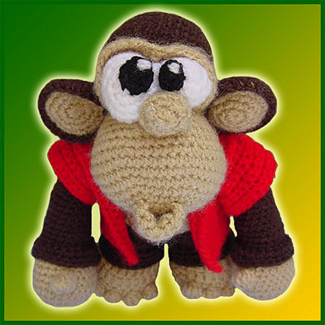 Ravelry: Chuck, The Monkey pattern by Paola Navarro