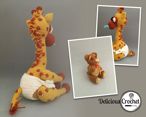 Ravelry: Baby Giraffe pattern by Paola Navarro