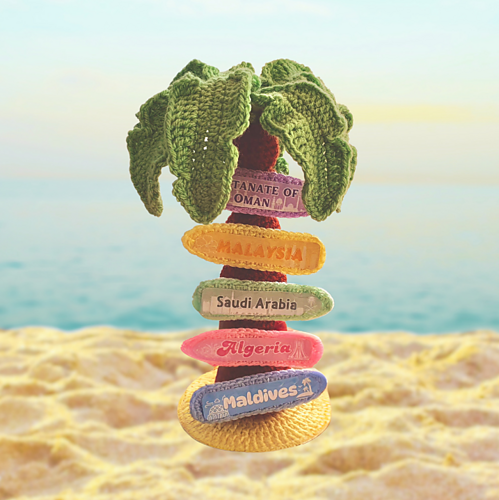 Ravelry: The Palm Tree Sign pattern by Delilah Crochet