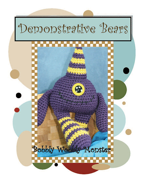 Ravelry: Bobbly Wobbly Monster pattern by Cynthia Sickler