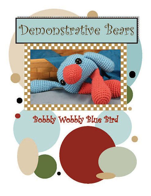 Ravelry: Bobbly Wobbly Blue Bird pattern by Cynthia Sickler