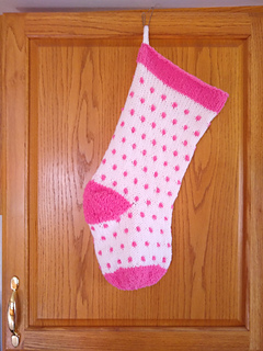 Ravelry: DeniseInIowa's Pixie Dots Stocking