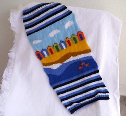 Ravelry: Summer Beach Huts pattern by Denny Gould