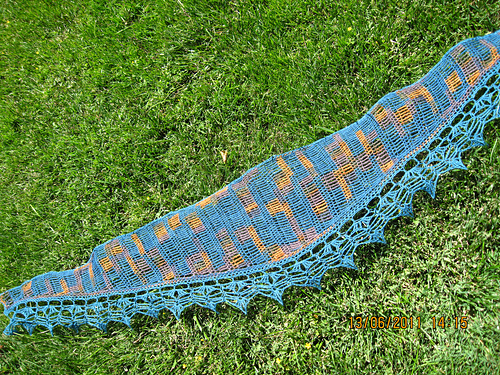 Ravelry: Swoop Crocheted Shawlette pattern by DesiLoop