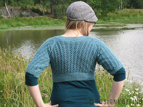 Ravelry: Nornir Spets Bolero pattern by Katrina E. Lidén