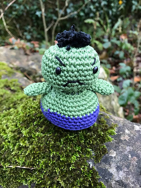 Ravelry: Incredible Hulk Amigurumi pattern by Rachel Garnett