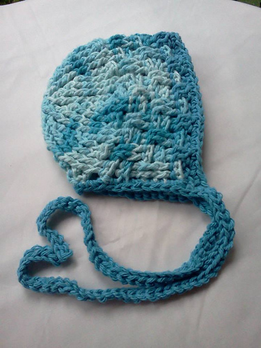 Ravelry: Texture Weave Baby Bonnet pattern by Crochet by Jennifer