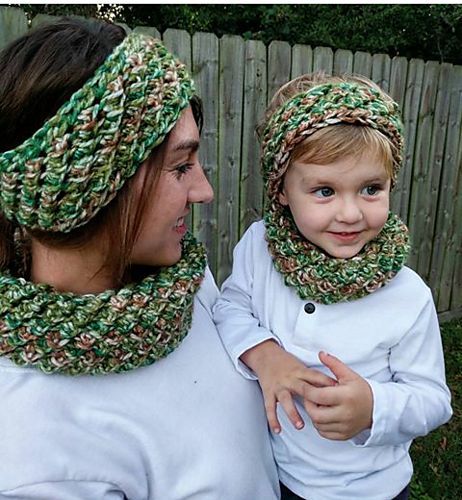 Ravelry: Coldstone Cowl and Headband pattern by Natalie @Detroit Knots