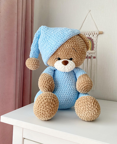 Ravelry: Big teddy bear pattern by Deynega Julia