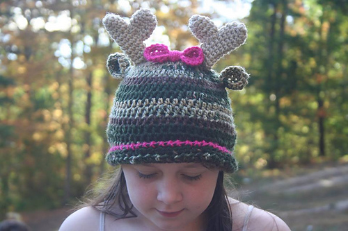 Ravelry: "What a Deer" Hat pattern by Diane C. Beck