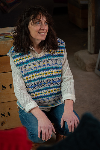 Ravelry: Lyra Fair Isle Slipover pattern by Di Gilpin