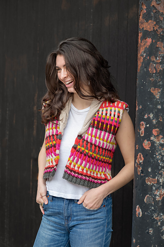 Ravelry: Schiehallion Gilet pattern by Di Gilpin