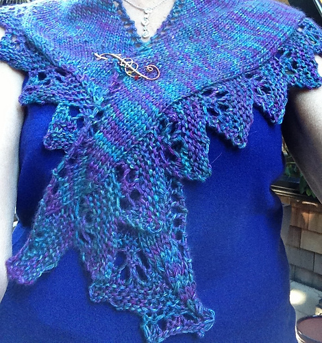 Ravelry: Butterfly Shawl pattern by Iris Schreier