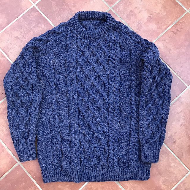 Ravelry: Man's Aran Pullover 329 pattern by Sunbeam Wools