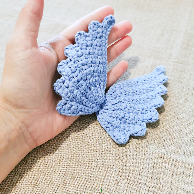 Knitted Angel Wings Pattern Livemore loveless