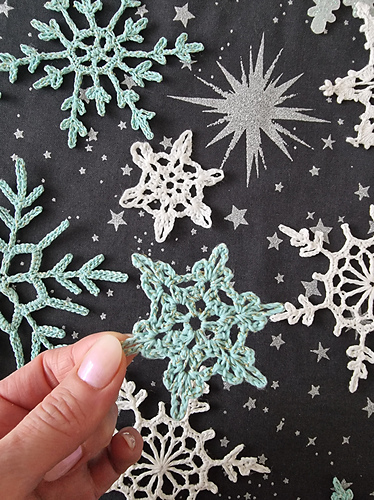 Ravelry: Delicate snowflake pattern by Din Sol