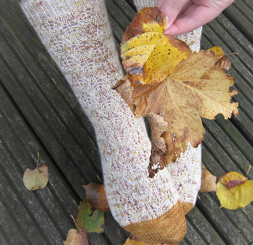 Ravelry: Gilded Socks pattern by Debbie Ford